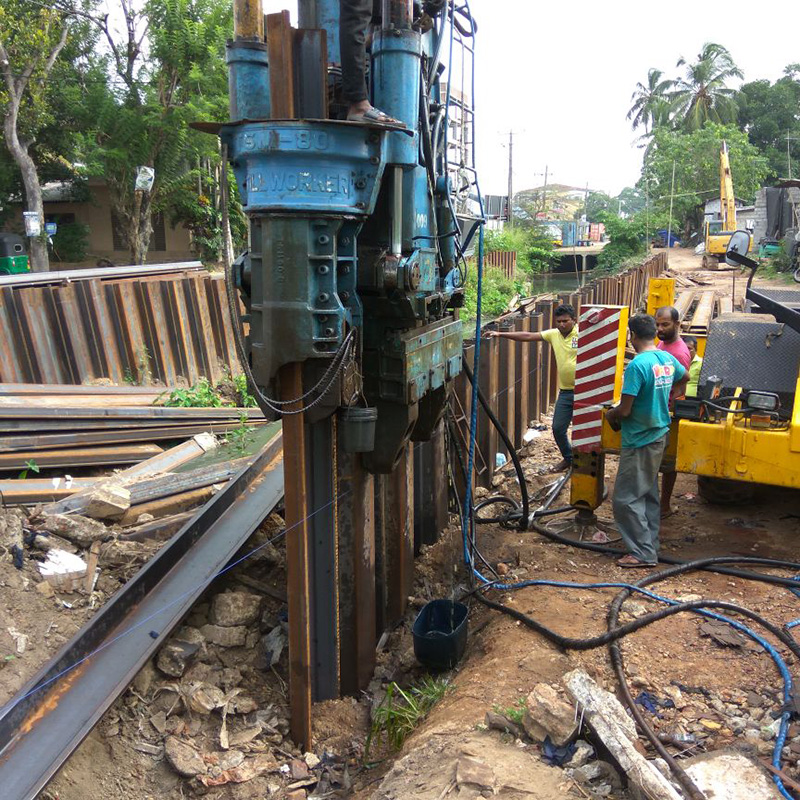 SHEET PILE INSTALLATION – Unik Traders