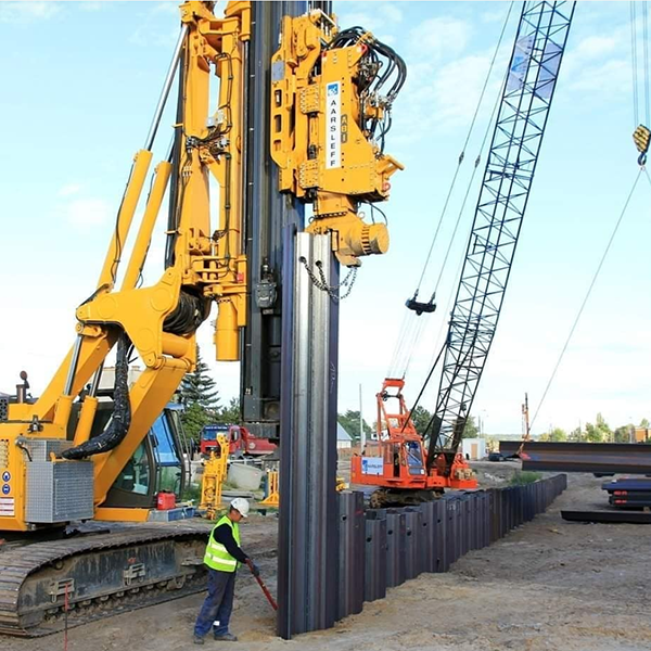 SHEET PILE INSTALLATION – Unik Traders